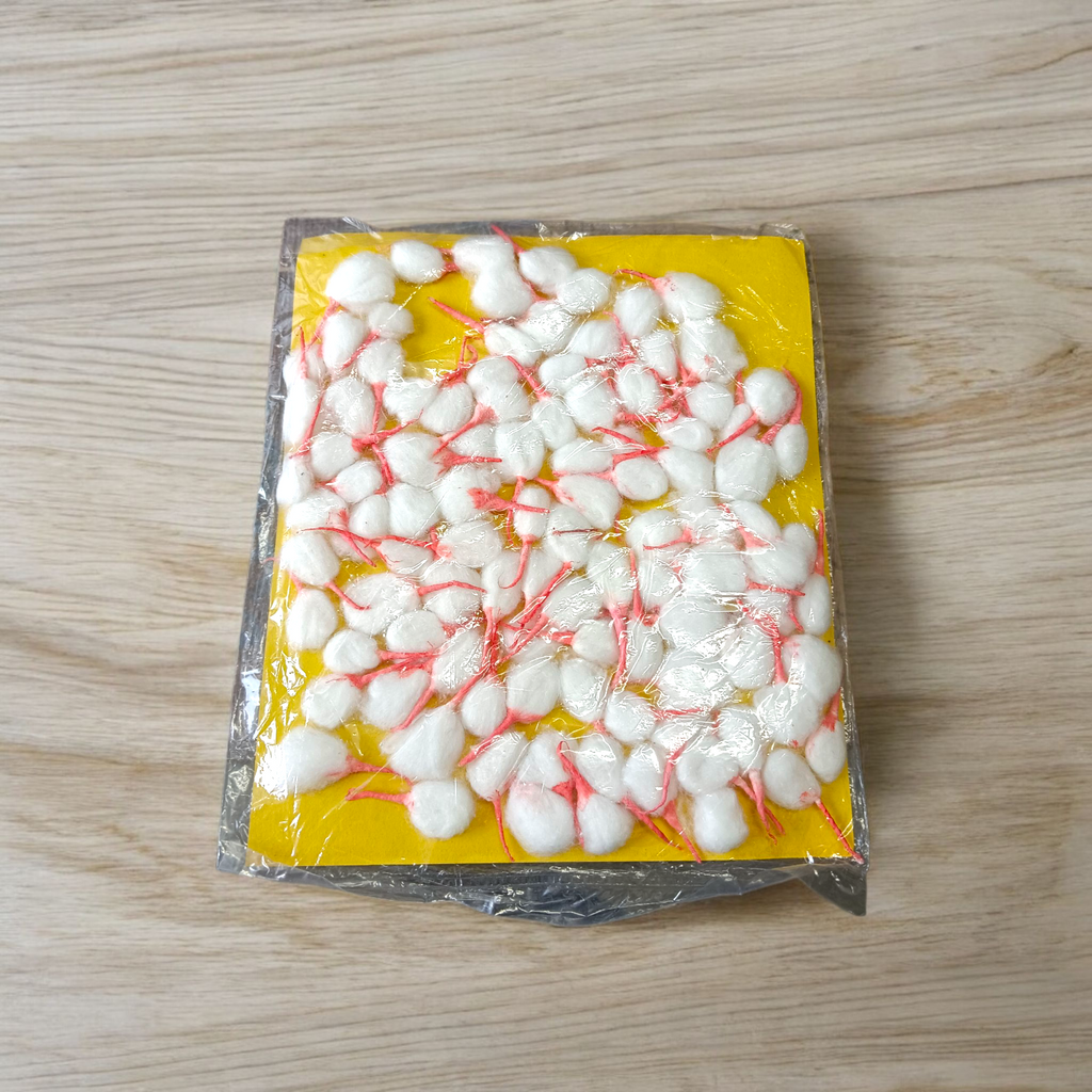 Kesar Jyot Batti Cotton Wicks | Pack of 200 for Pooja – Malawala